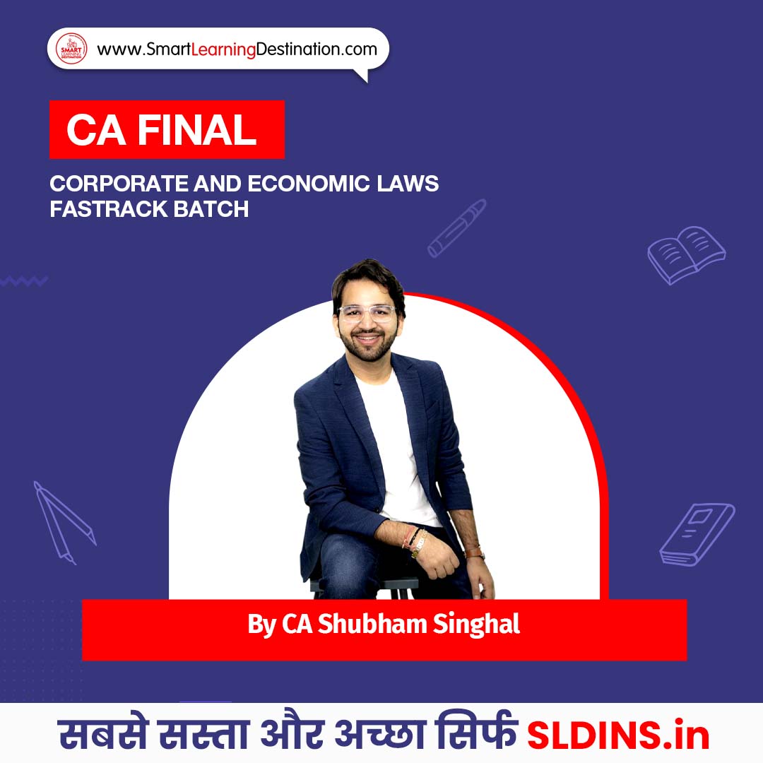 CA Final SPOM Set A Laws Exam Oriented Fastrack Batch By CA Shubham Singhal